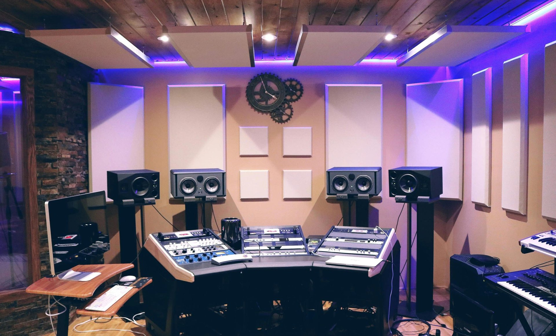 What are the best practices for setting up a home studio for audio ...